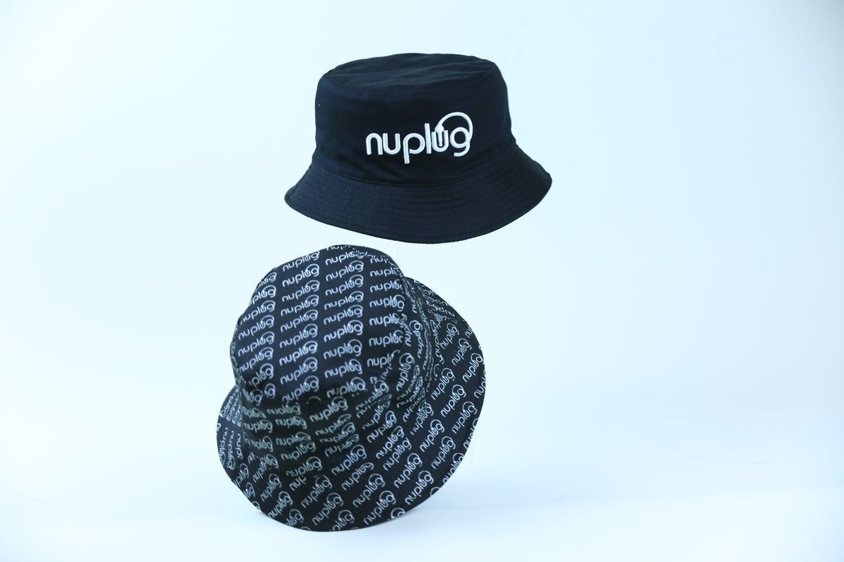 Black and White Reversible Bucket Hats – nuplug-apparel