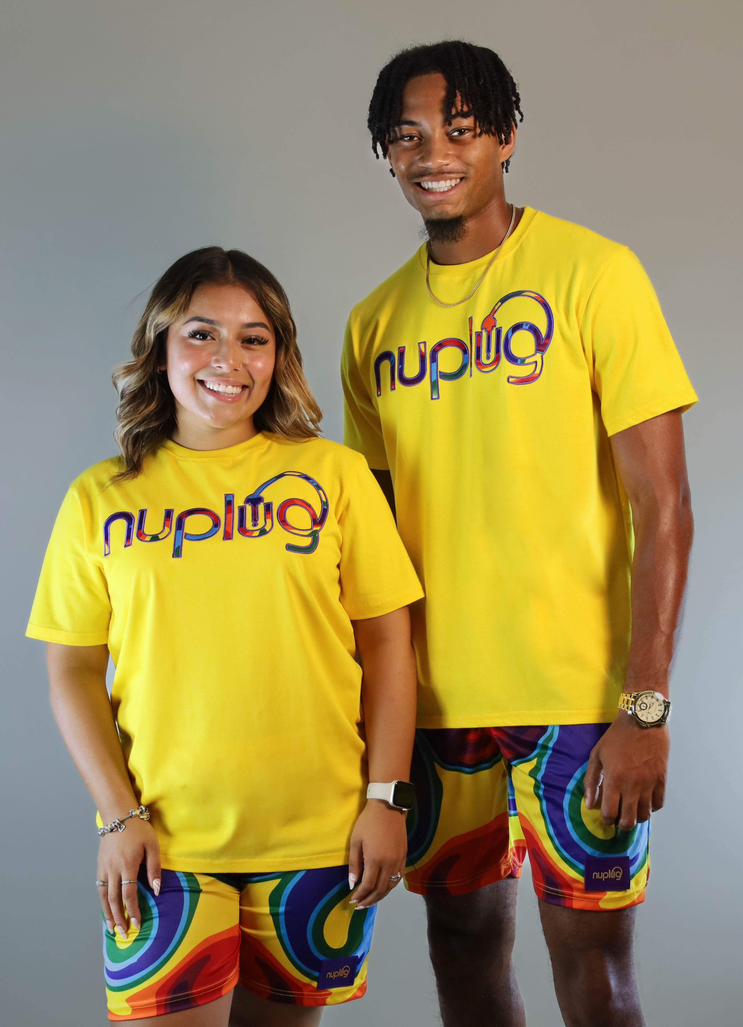 Yellow Plug Short Set – nuplug-apparel
