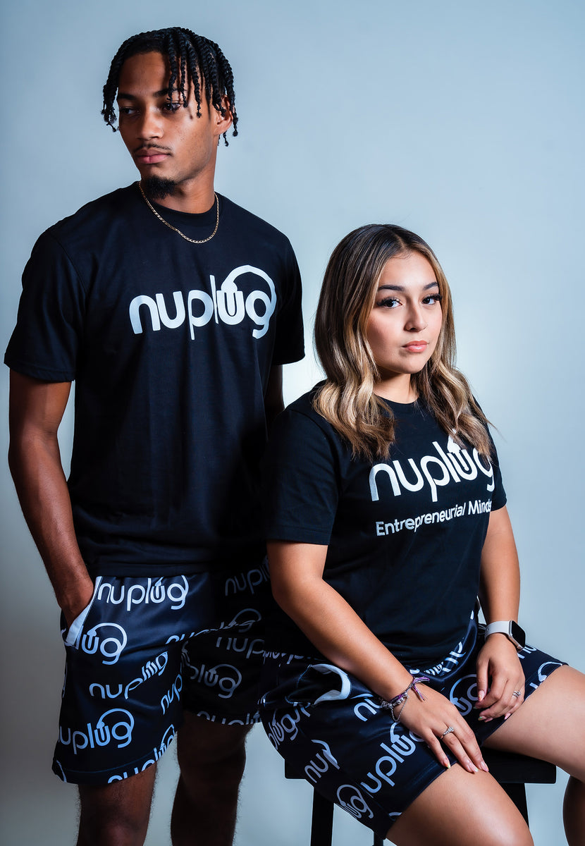 Black Plug Short Set – nuplug-apparel