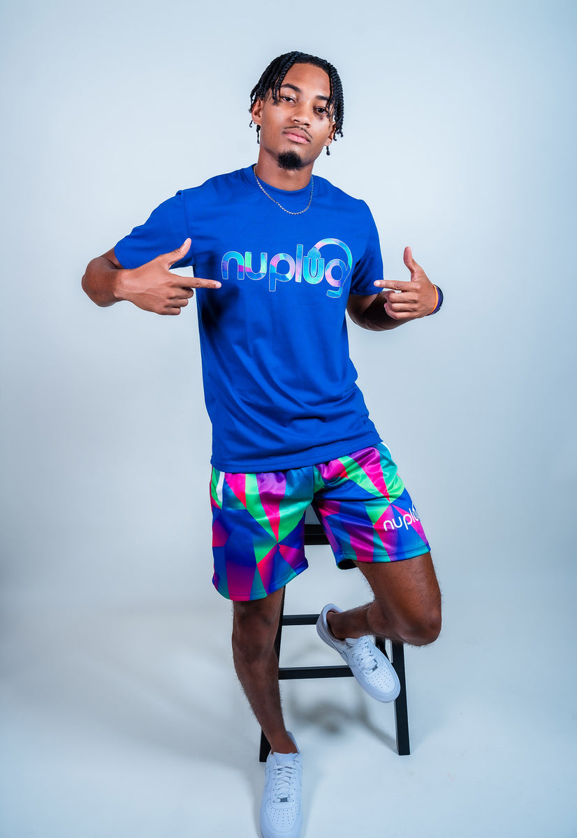 Blue Plug Short Set – nuplug-apparel